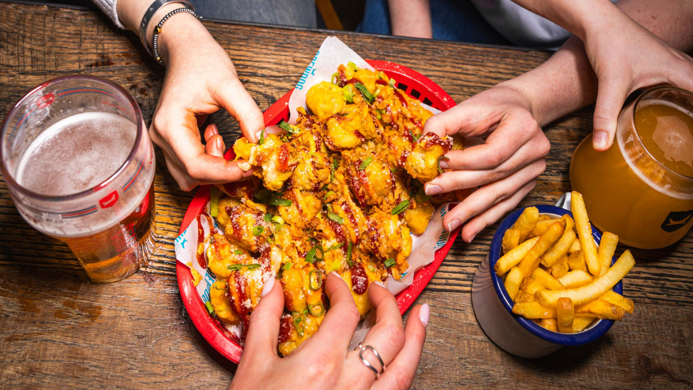 BrewDog Bars | Our Food Menus | Stacked & Smashed Burgers & Wings