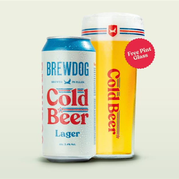 Cold Beer | Crisp & Refreshing 3.4% Craft Lager – BrewDog