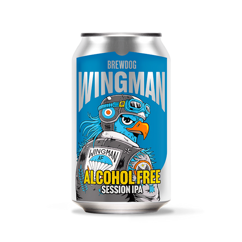 BrewDog Beer - Wingman - IPA, Alcohol Free, Lager - The Full Squadron