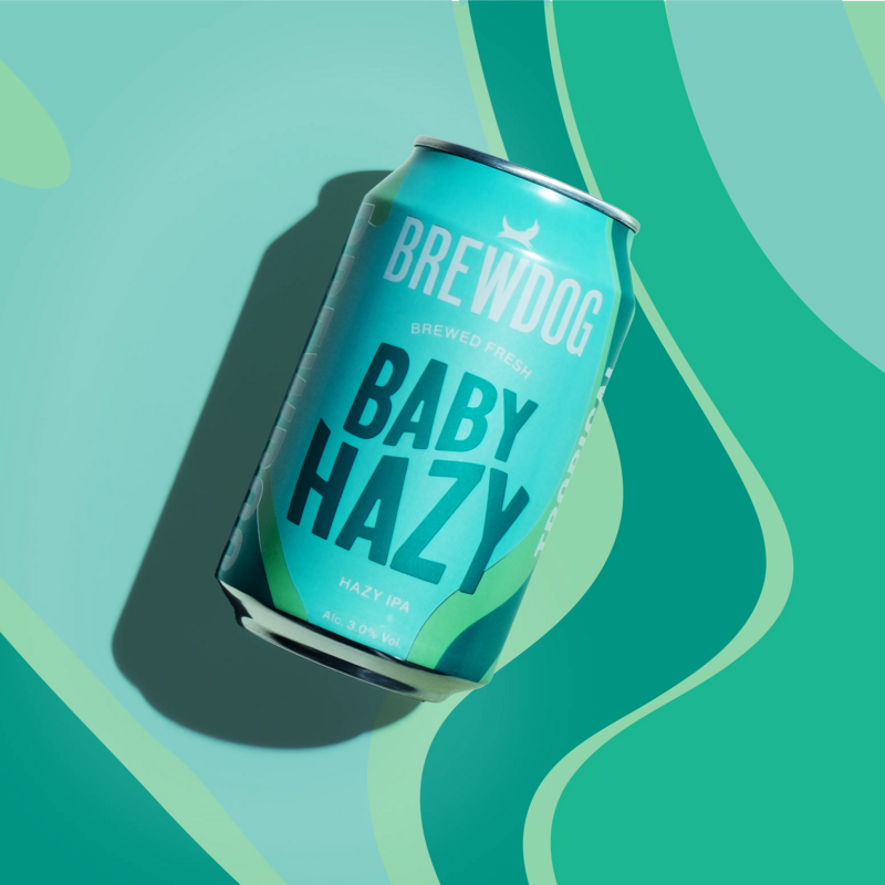 Baby Hazy | 3% Hazy IPA | 330ml | BrewDog UK