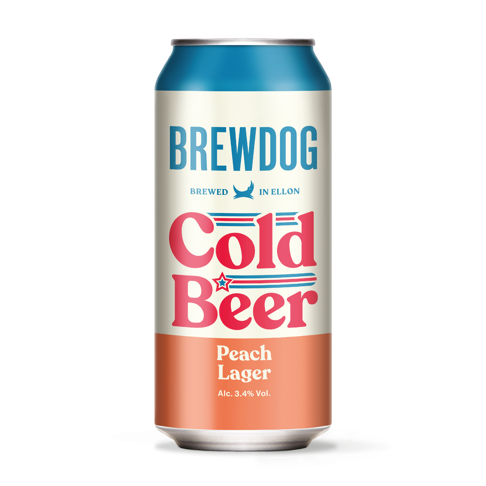 Cold Beer Peach| 3.4% Lager | BrewDog UK