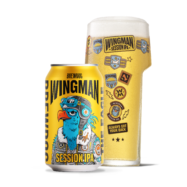Wingman Session IPA | Full-Flavoured 4.3% Craft Pale Ale – BrewDog
