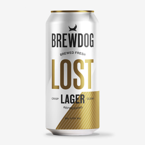 Lost | Lager 4.5% 440ml | BrewDog UK