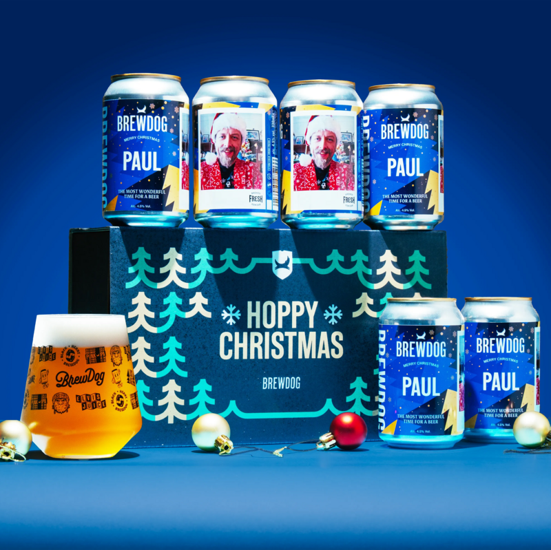 CHRISTMAS TREE | PERSONALISED CANS | BrewDog UK