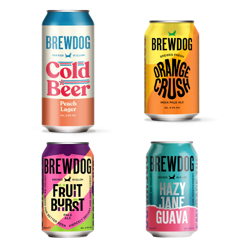 Cold Beer Peach| 3.4% Lager | BrewDog UK