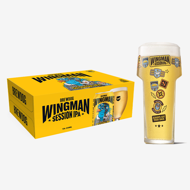Wingman Session IPA | Full-Flavoured 4.3% Craft Pale Ale – BrewDog