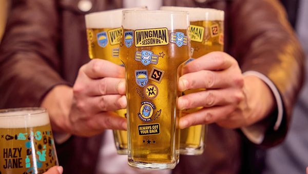 BrewDog Beer - Wingman - IPA, Alcohol Free, Lager - The Full Squadron