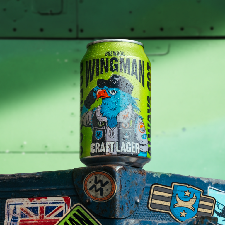BrewDog Beer - Wingman - IPA, Alcohol Free, Lager - The Full Squadron