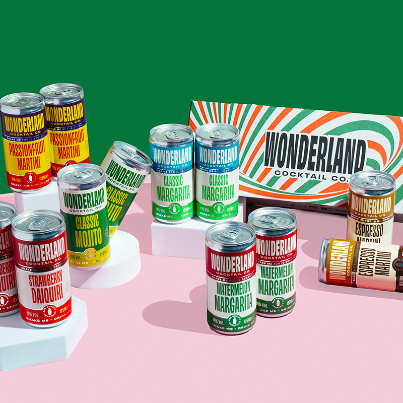 Wonderland Mixed Pack | 10% - 14% Flavour-Packed Cocktails | BrewDog