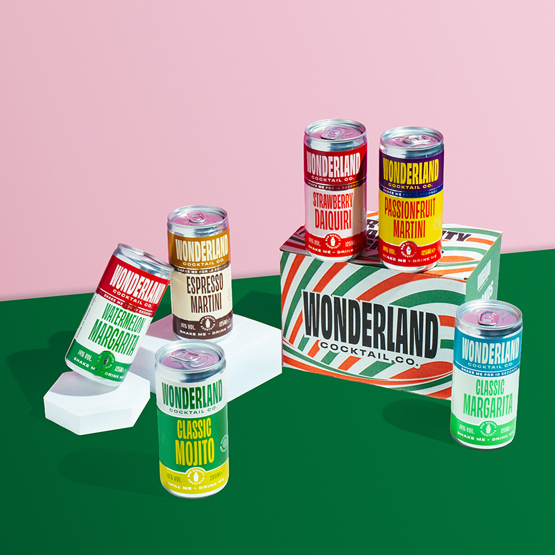 Wonderland Mixed Pack | 10% - 14% Flavour-Packed Cocktails | BrewDog