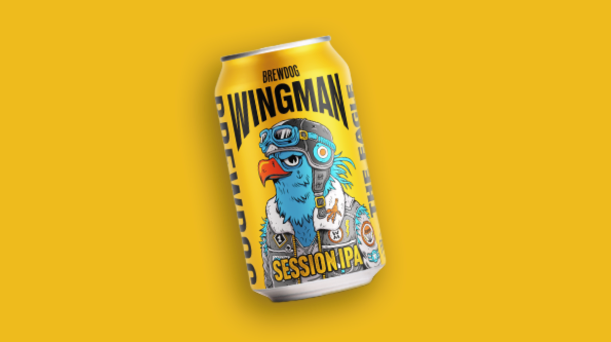 BrewDog Beer - Wingman - IPA, Alcohol Free, Lager - The Full Squadron