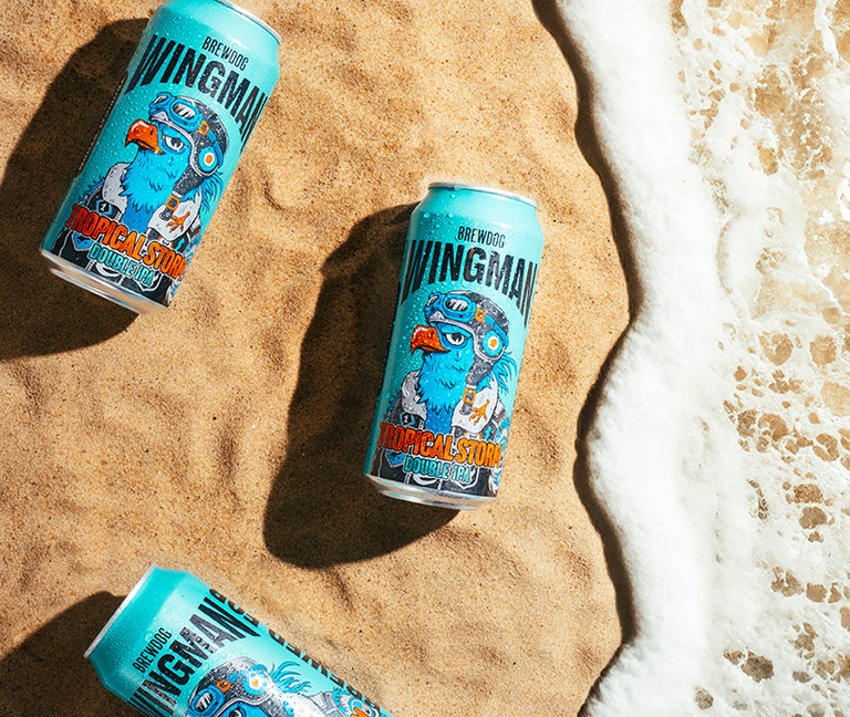 BrewDog Beer - Wingman - IPA, Alcohol Free, Lager - The Full Squadron