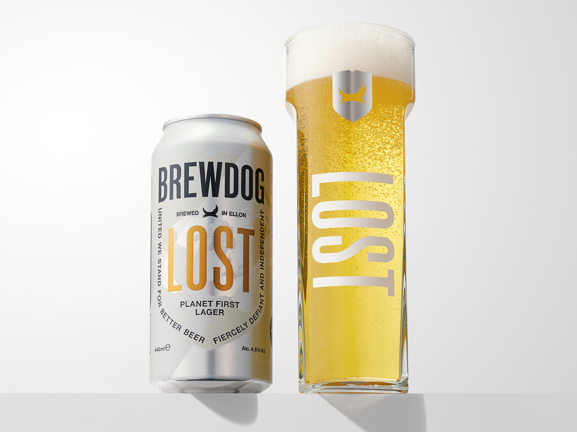 BrewDog Beer - Lost Lager 4.5% Lager