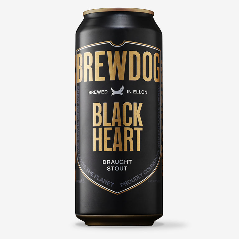 BrewDog Beer - Black Heart 4.1% Stout