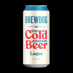 Cold Beer | Crisp & Refreshing 3.4% Craft Lager – BrewDog