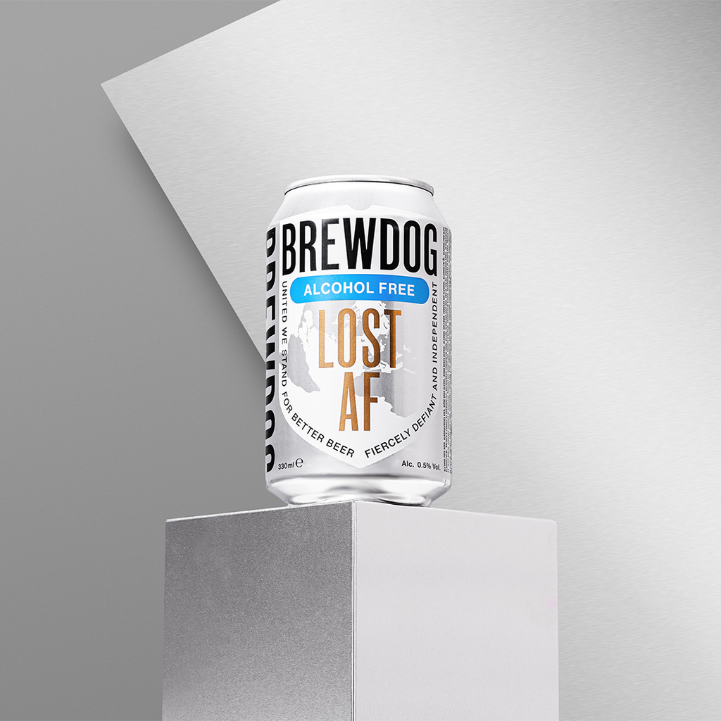 BrewDog Beer - Lost Lager 4.5% Lager