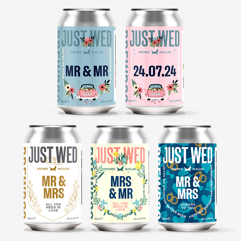 Personalised Wedding Craft Beer Cans | Unique Wedding Gifts | BrewDog