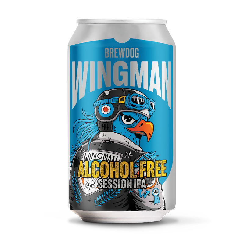 Wingman AF – Alcohol-Free IPA with Tropical Fruit Flavours | BrewDog