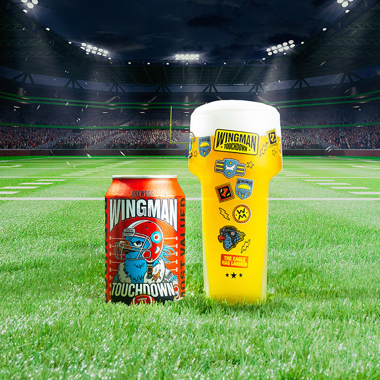 BrewDog Beer - Wingman - IPA, Alcohol Free, Lager - The Full Squadron