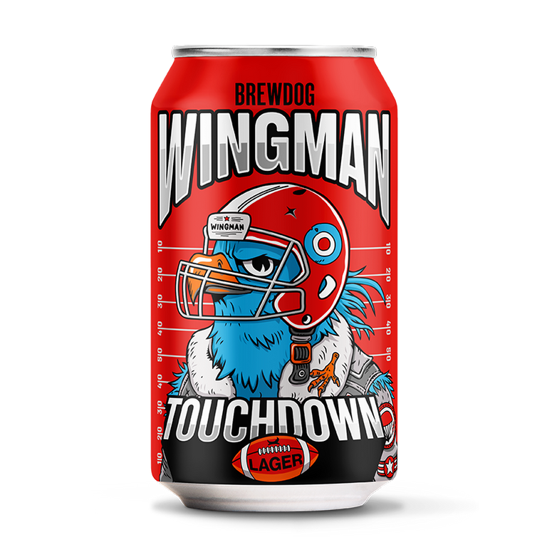 BrewDog Beer - Wingman - IPA, Alcohol Free, Lager - The Full Squadron