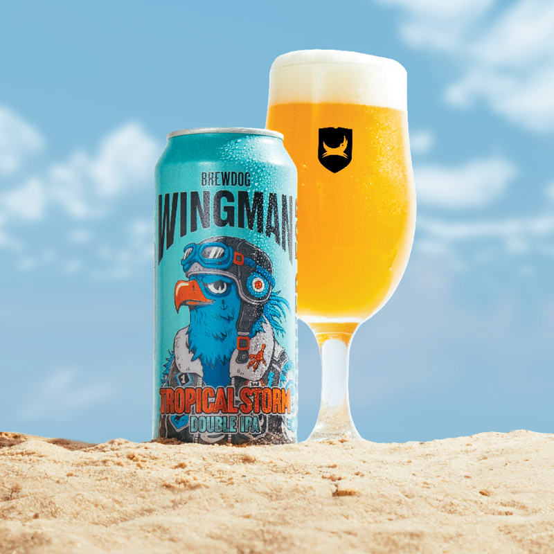 Wingman AF – Alcohol-Free IPA with Tropical Fruit Flavours | BrewDog